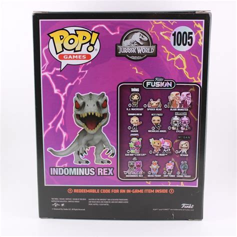 Funko Pop Fusion Jurassic World Indominus Rex Vinyl Figure 1005