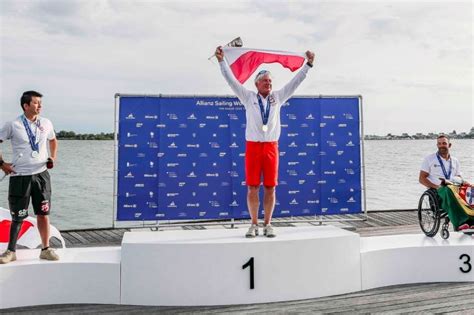 Wieliszew Piotr Cichocki Wywalczył Złoty Medal W żeglarstwie W Ramach Mistrzostw Świata World