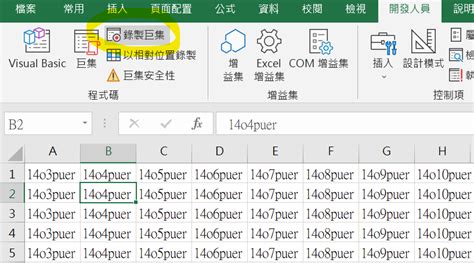Excel Vba 巨集錄製與建立按鈕 Tingyus Learning Memo