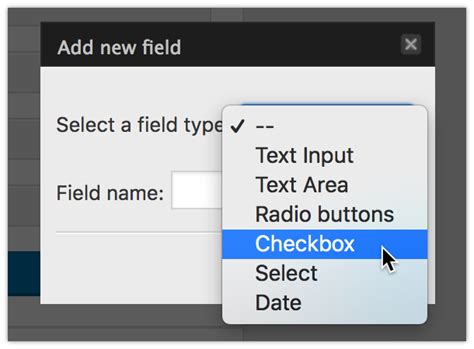 How To Add A Checkbox Field To Mailpoet Form Docs For Mailpoet Version 3