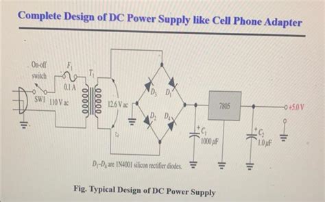 Hw Ex 8 Design A 5v Dc Power Supply And Simulate It
