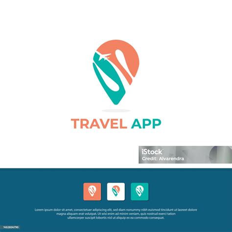 포인트 맵과 문자 S 실루엣 벡터 일러스트 템플릿이 있는 현대 여행사 로고 디자인 계절에 대한 스톡 벡터 아트 및 기타 이미지