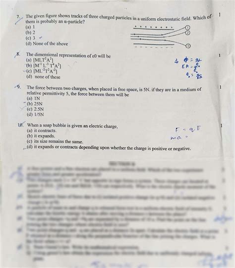 SOLUTION Class 12 Physics Questions Studypool
