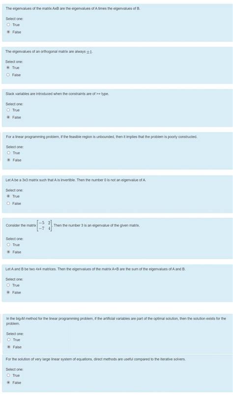 Solved The Eigenvalues Of The Matrix A×b Are The Eigenvalues