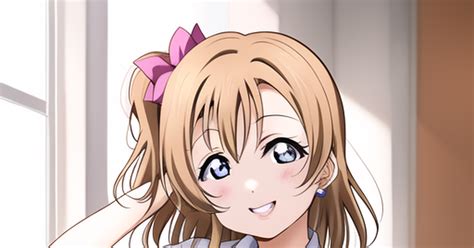 Love Live Ai Illustration Kousaka Honoka 高坂穂乃果 Aiイラスト Pixiv
