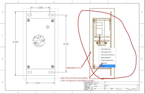 scale of drawings — onshape