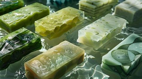 Premium Photo Sustainable Algae Based Plastics Manufacturing Facility Showcasing Eco Friendly
