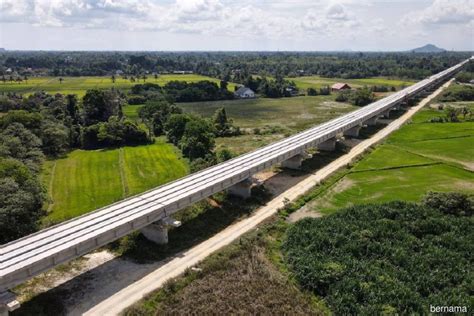 Laluan Ecrl Ke Sungai Golok Tingkat Perdagangan Malaysia Thailand Utusan Sarawak