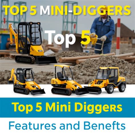 Top 5 Mini Diggers For Sale Features And Benefits You Should Know Id