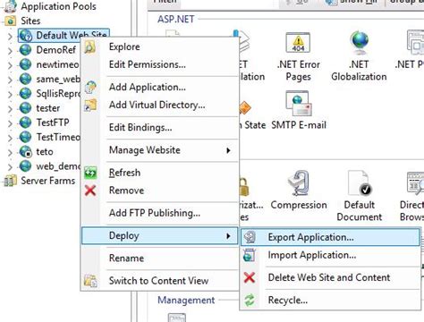 Migrate Iis From One Server To Another Microsoft Qanda
