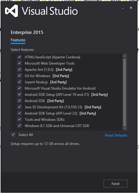 Visual Studio 2015 RTM Cordova Project Won T Debug Deploy To Android
