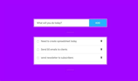 Bootstrap 4 Todo List Template With Local Storage List Template Todo