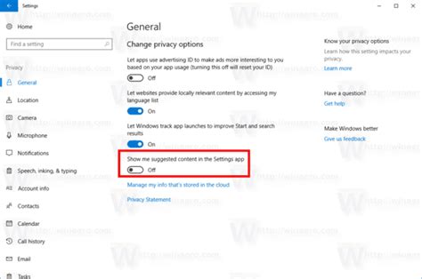 How To Disable Ads In Settings In Windows 10