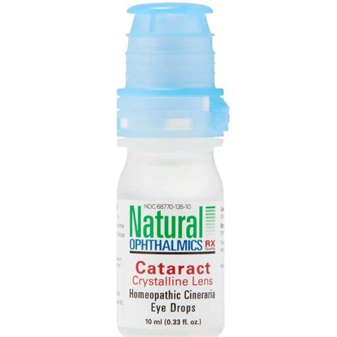 Cataract Crystalline Lens Homeopathic Cineraria Eye Drops
