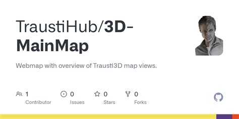 github traustihub 3d mainmap webmap with overview of trausti3d map
