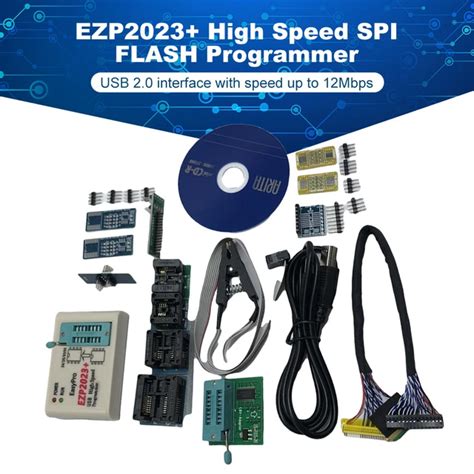 EZP HIGH SPEED USB SPI Programmer BIOS Chip USB Mbps With Adapter PicClick AU