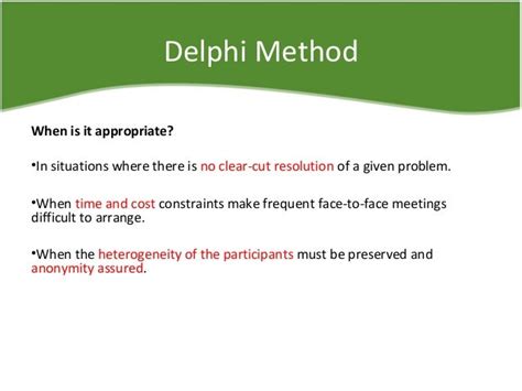 Delphi Method By Amr Ali