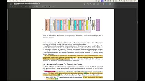 Reducing Activation Recomputation In Large Transformer Models Ml Perf Notes