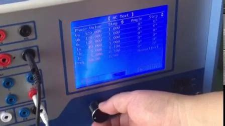 Secondary Injector Test Kit Portable Three Phase Relay Protection Tester Relay Tester Kit And