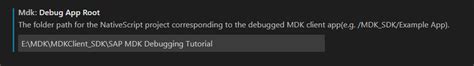 Debug Your MDK App With Visual Studio Code Andro SAP Community