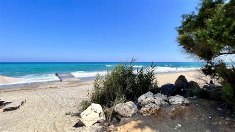 Strand Aquila Rithymna Beach Adelianos Kampos • Holidaycheck Kreta