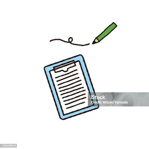 클립보드와 연필의 벡터 이미지 건강 진단에 대한 스톡 벡터 아트 및 기타 이미지 건강 진단 검사 보기 검증 Istock