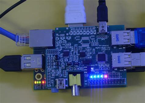 Rs Pi Internal Usb Hub And Multi Function I2c Rtc Board For Raspberry Pi