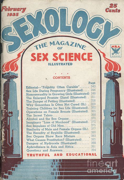 Sexology 1930s Usa Magazines Drawing By The Advertising Archives Pixels