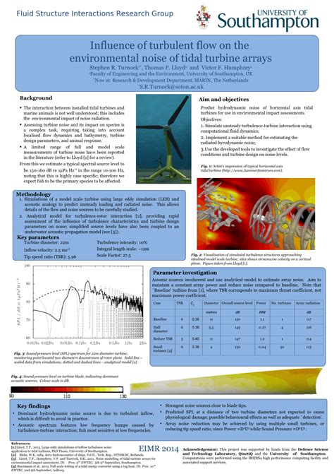 pdf influence of turbulent flow on the environmental noise of tidal