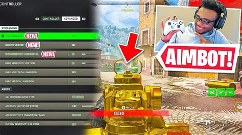 HOW TO AIMBOT SECRET MW2 CONTROLLER SETTINGS Modern Warfare 2 Best Settings Aim Tips
