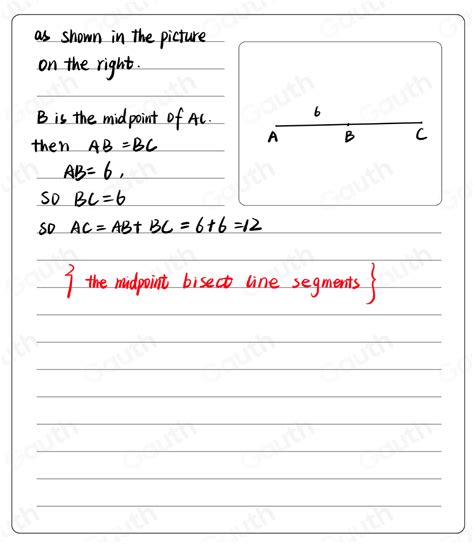 solved 11 the points a b and c reside on a line segment b is the