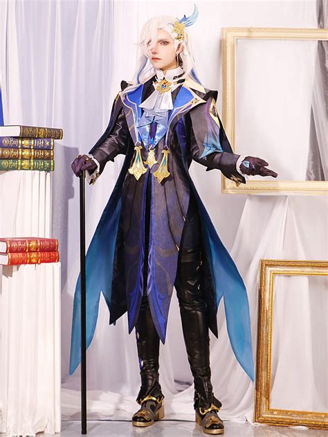 Genshin Impact Fontaine Neuvillette Cosplay Costume Yusicosplay