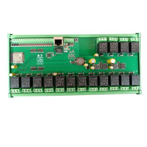 Ethernet Relay Board 16 32 Channel ESP32 WIFI MQTT Home Assistant Domoticz OpenHAB Digital Input