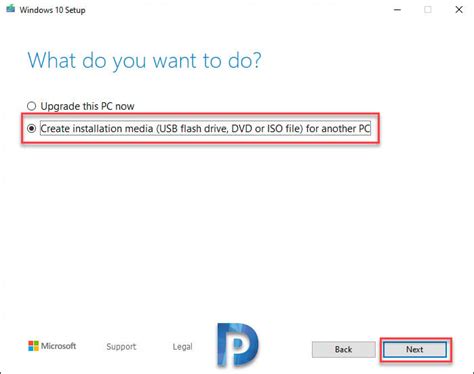 Create A Windows 10 USB Bootable Flash Drive