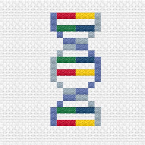Dna Cross Stitch Pattern The Pattern Club