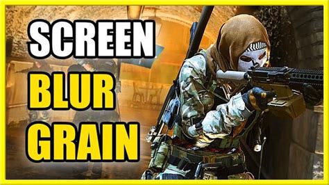 como corrigir gráficos desfocados em call of duty warzone