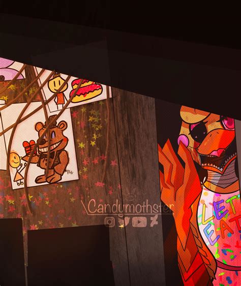 Fnaf1 Chica In The Window By Candymothster On Deviantart