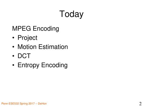 Ese532 System On A Chip Architecture Ppt Download