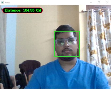 Face Distance Measurement Project This Is One Of The Many Projects