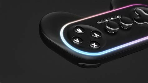 A Minimal Game Controller Design Lumi Game Controllers Light Ring