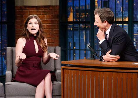 Video Anna Kendrick On Late Night With Seth Meyers 6 2016 Anna