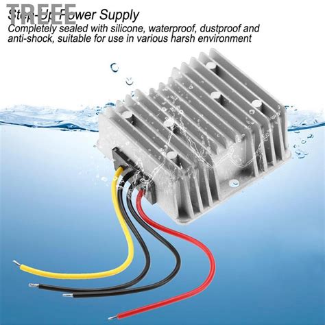 Treee HILITAND 12V ถง 24V แรงดนไฟฟาควบคมพลงงาน Buck Module DC Converter ขนตอนขน 15A
