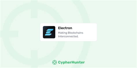 Electron Scaling Cypherhunter