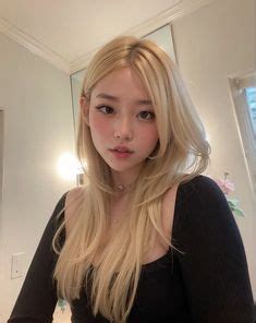Pin By Napipopetaur On Gurlz Blonde Hair Korean Blonde Asian Hair