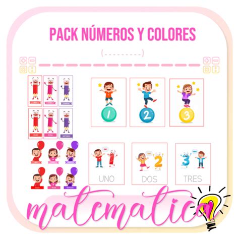 Pack Números Y Colores Didactilam