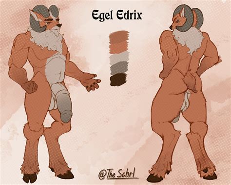 Rule 34 2 Horns Anthro Bovid Brown Body Caprine Full Body Furry