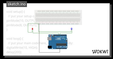 Wokwi Online ESP STM Arduino Simulator