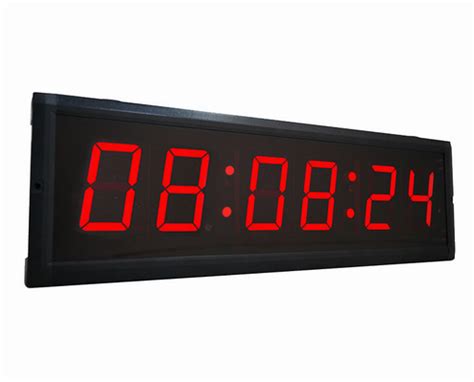 Zhixing Tech Gym Timer Led Digital Display Led Synchronized Clock Led Outdoor Race Timer