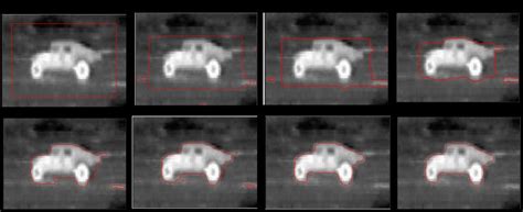 segmentation results of a the acm with sbgfrls 25 and b the
