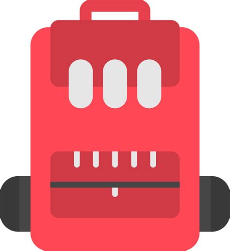 Backpack Flat Icon 43304270 Vector Art At Vecteezy